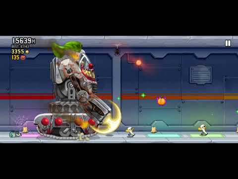 Jetpack Joyride SAM Gameplay 54 - YouTube