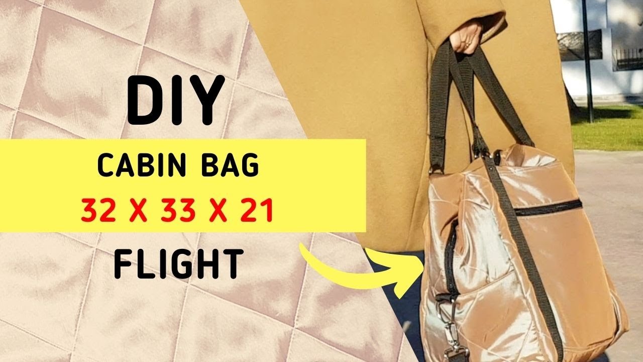 DIY cabin bag | flight | - YouTube