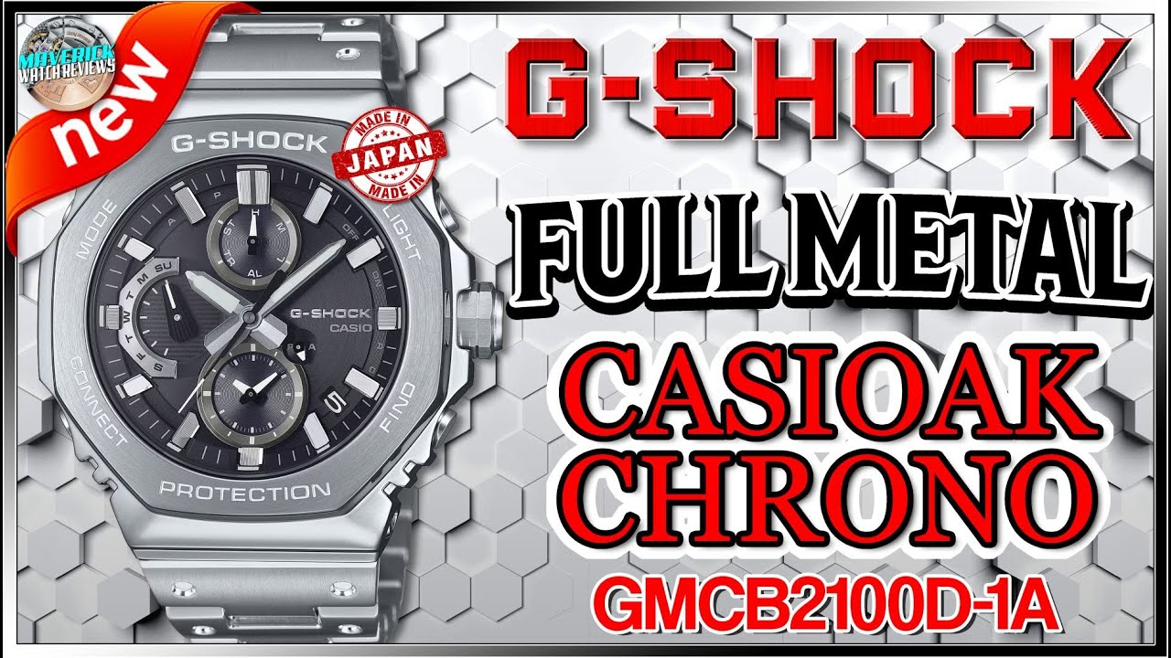 The Casioak Goes Chrono! | G-Shock Casioak Full Metal 200m Solar ...