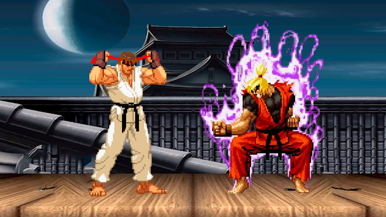 MASTER GOD RYU vs DRAGON KEN!!! - YouTube