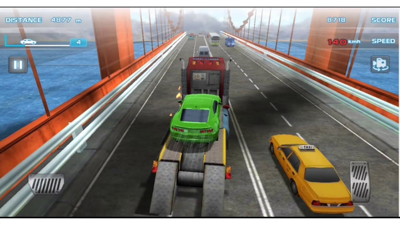 turbo racing 3d gam5 - YouTube