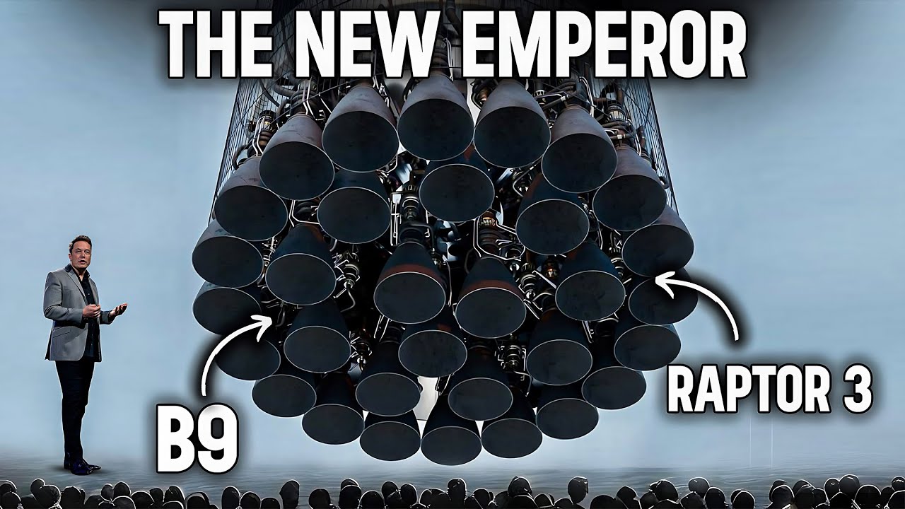 SpaceX's NEW Raptor V3 Gives Me GOOSEBUMPS! Elon Musk's Team Never ...