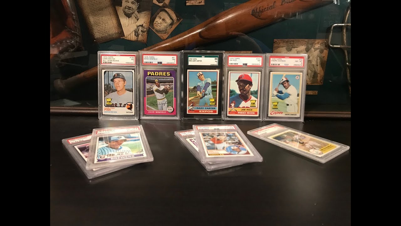 $100 Budget 10 Graded 2nd Year Hall Of Fame Cards From The 70's And 80 ...