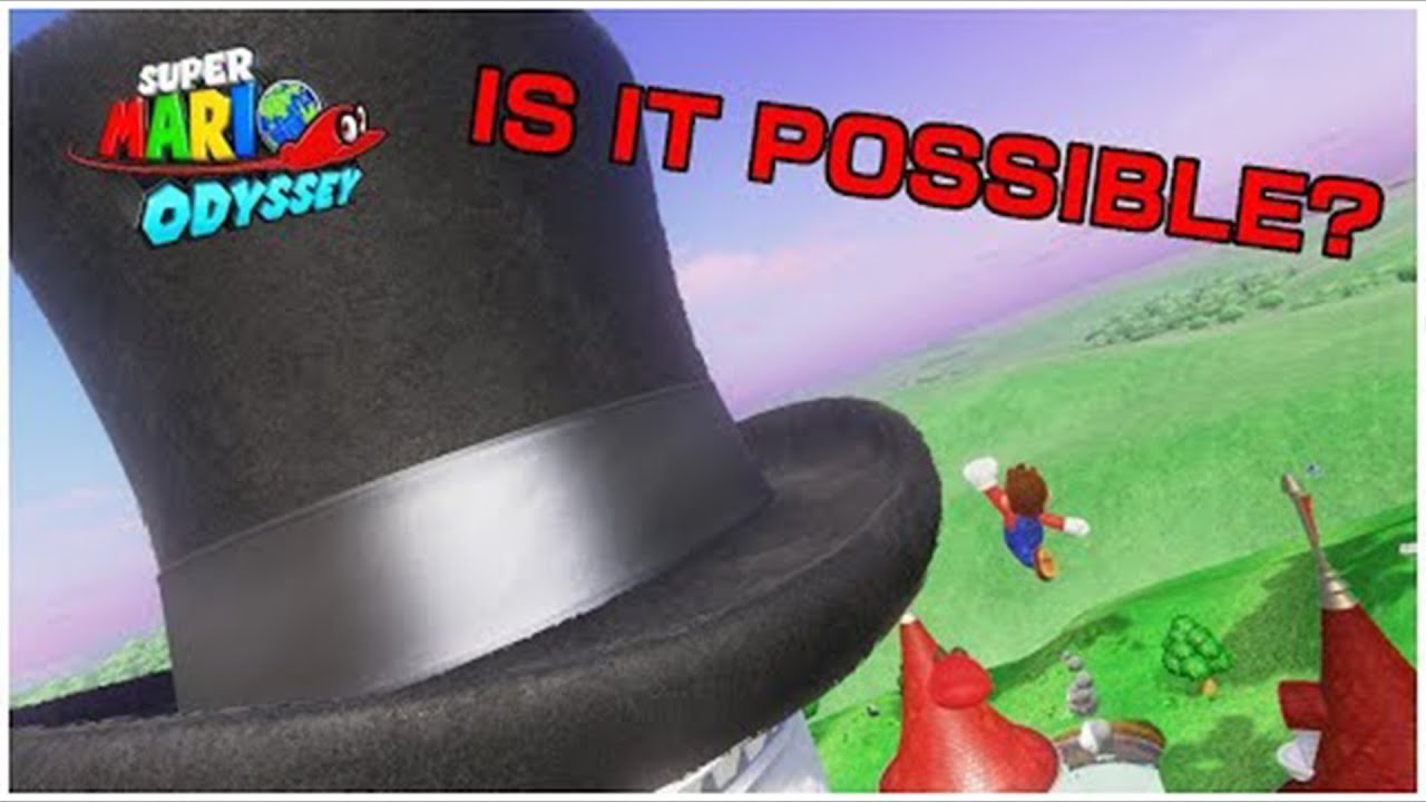 Can You Get On Top Of The Big Hat WITHOUT The Scarecrow???? (SMO ...
