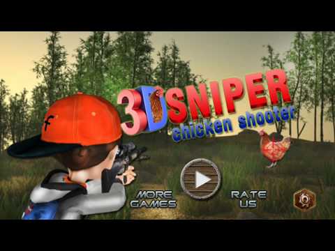 ► 3D Sniper Shoot to Kill All chicken Escape #2 - chicken kill competition Android Gameplay