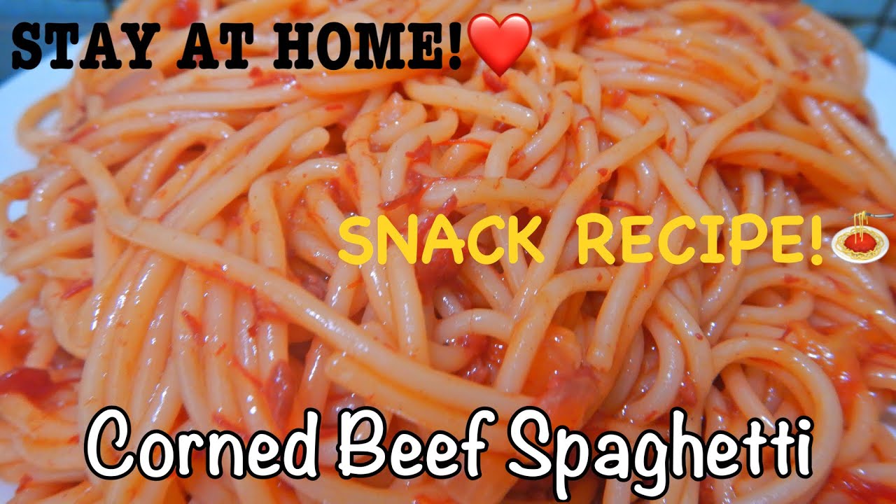 Corned Beef Spaghetti | Snack Recipe | Filipino Food Favorites - YouTube