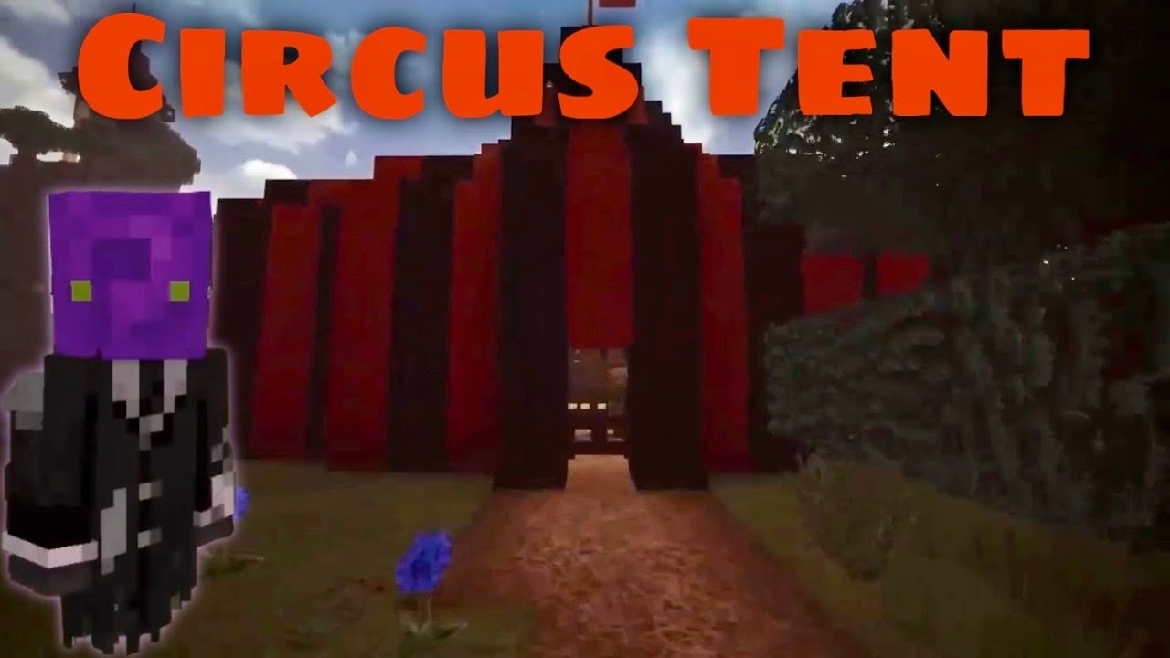 How to Build a Circus Tent in Minecraft 🎪 - YouTube