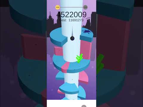 Helix jump Dünya rekor 13.000.000 lvl 1090