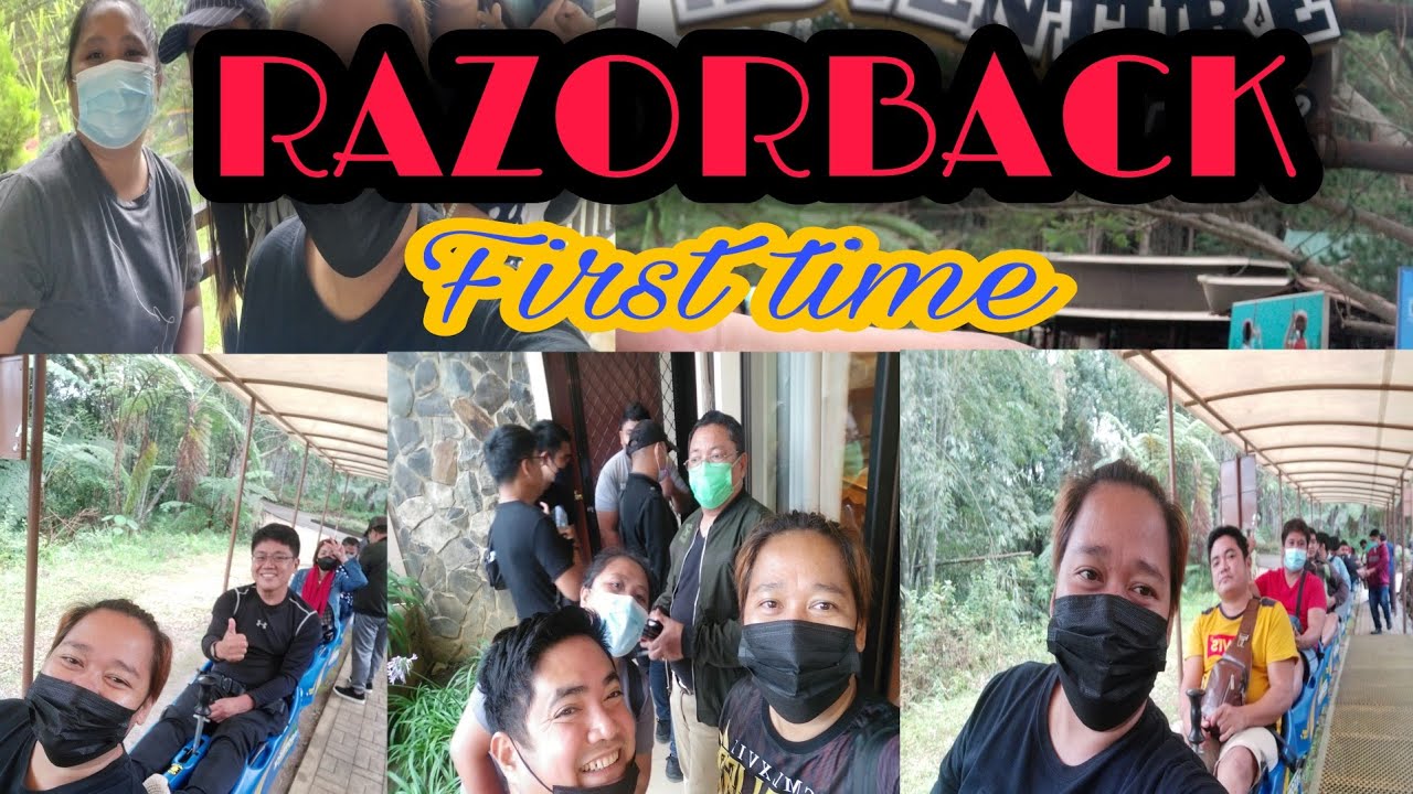 RAZORBACK MOUNTAIN COASTER (Extreme Ride with Friends) - YouTube