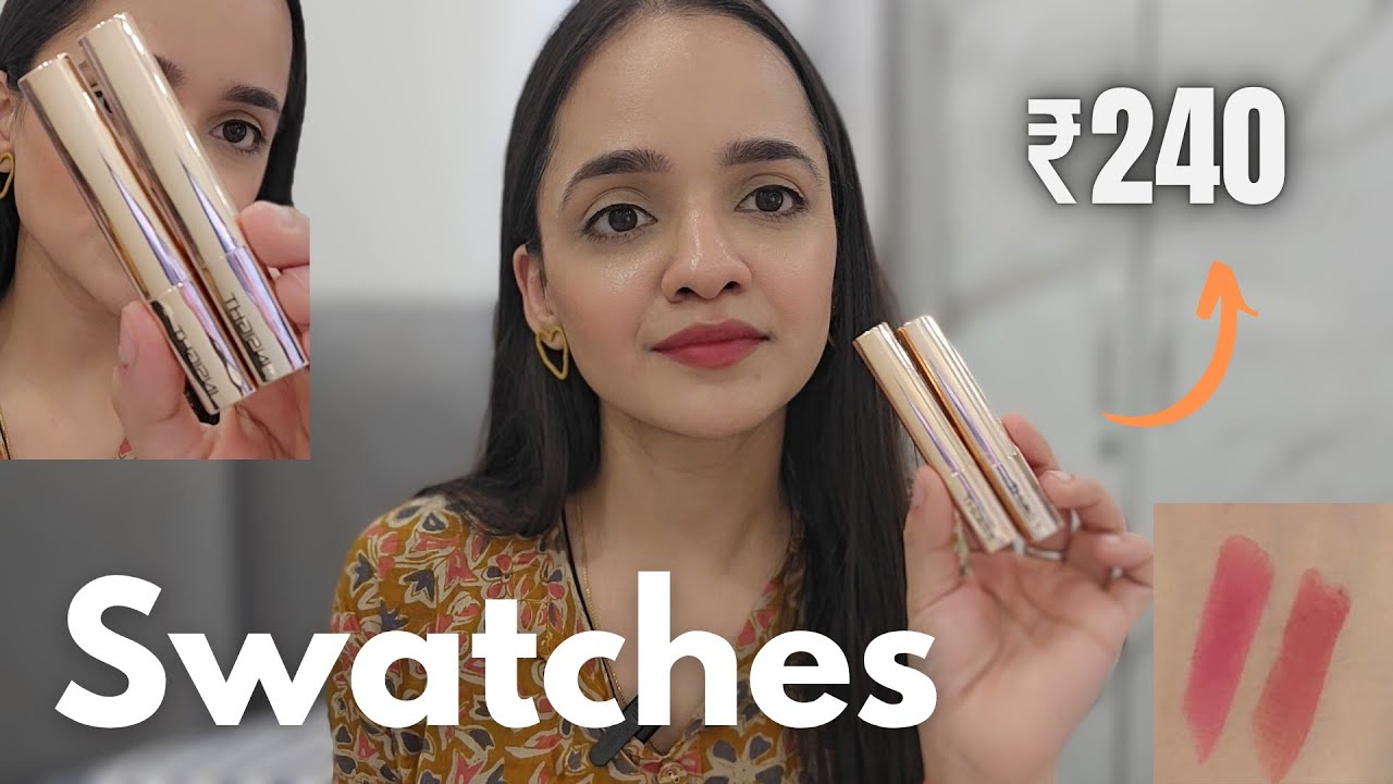 Insight Mousse Lipstick Swatches + Review | for ₹240 | Insight ...