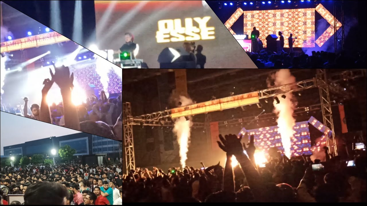Olly Esse full 🥳 Dj live performance in Ranchi | AMIPHORIA | Amity ...