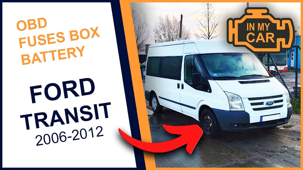 FORD Transit VI [2006-2012] Where to find the diagnostic port OBD2 ...