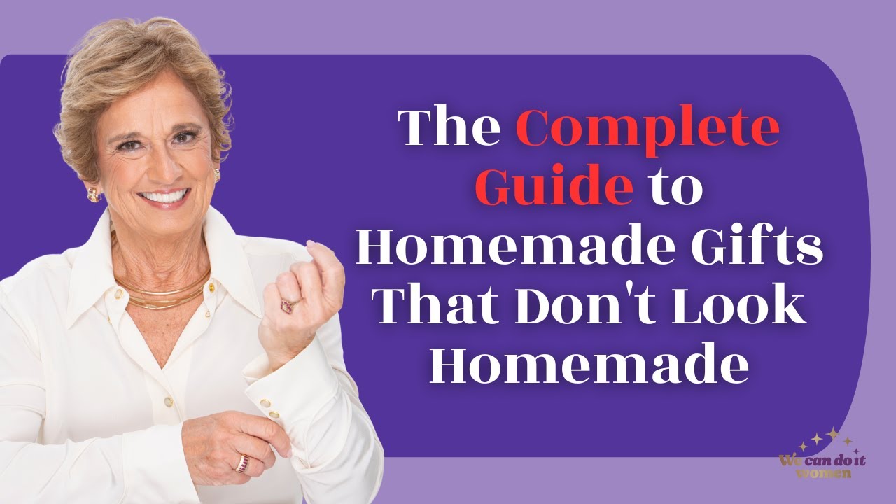 The Complete Guide to Homemade Gifts That Dont Look Homemade - YouTube