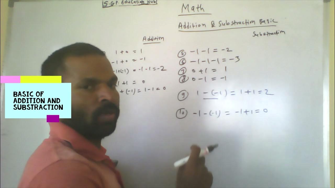 BASIC OF ADDITION AND SUBSTRACTION - YouTube