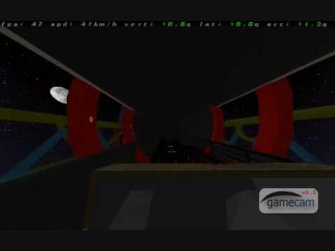 Space Mountain No Limits RollerCoaster