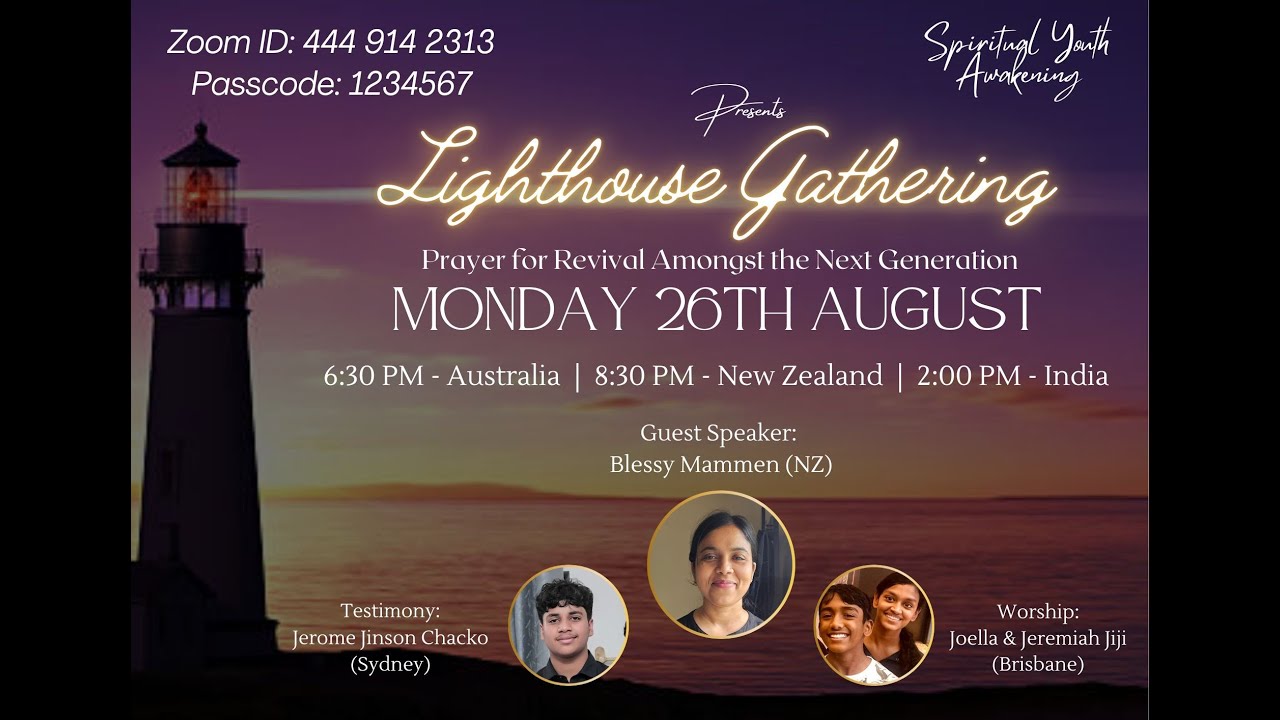SYA Lighthouse Gathering - 26th August 2024 - YouTube