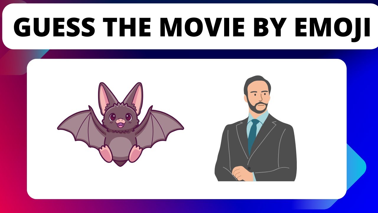 Guess the movie by emoji | Emoji Quiz | Guess the animated movie by ...