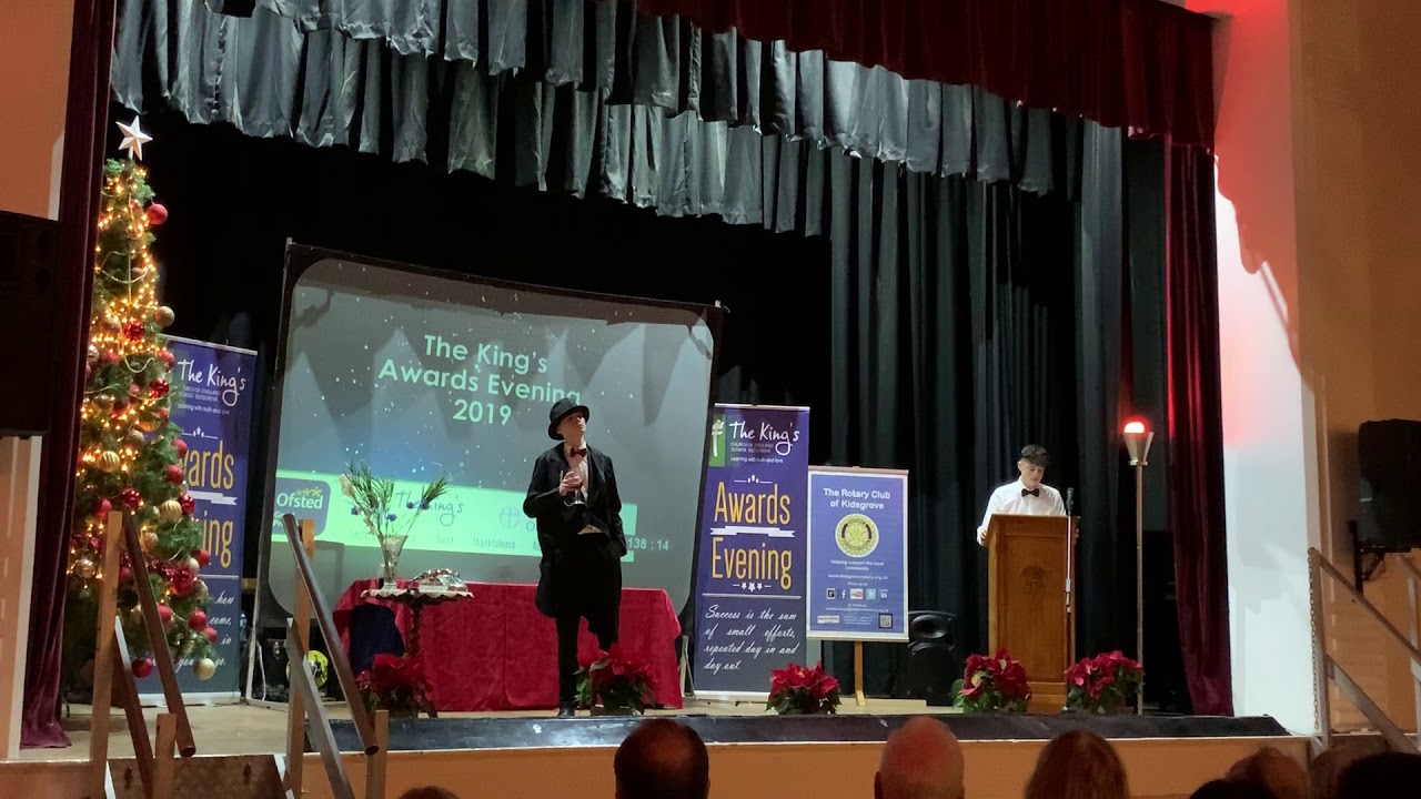 Callum James performs at The King's Awards Evening 2019 - YouTube
