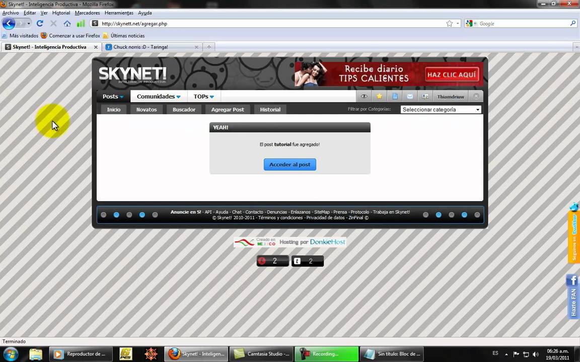 tutorial de skynet - YouTube