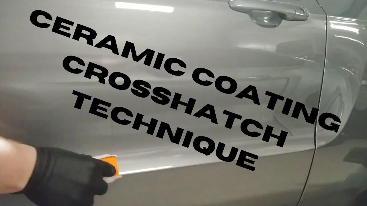💎Crosshatch technique when applying ceramic coating! Immaculate ...