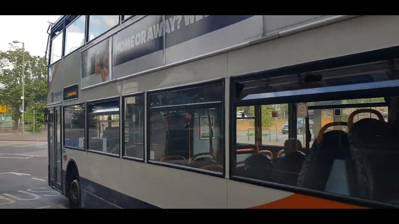 Here is the stagecoach bus 18387 on the number 1 in Farnborough Monday ...