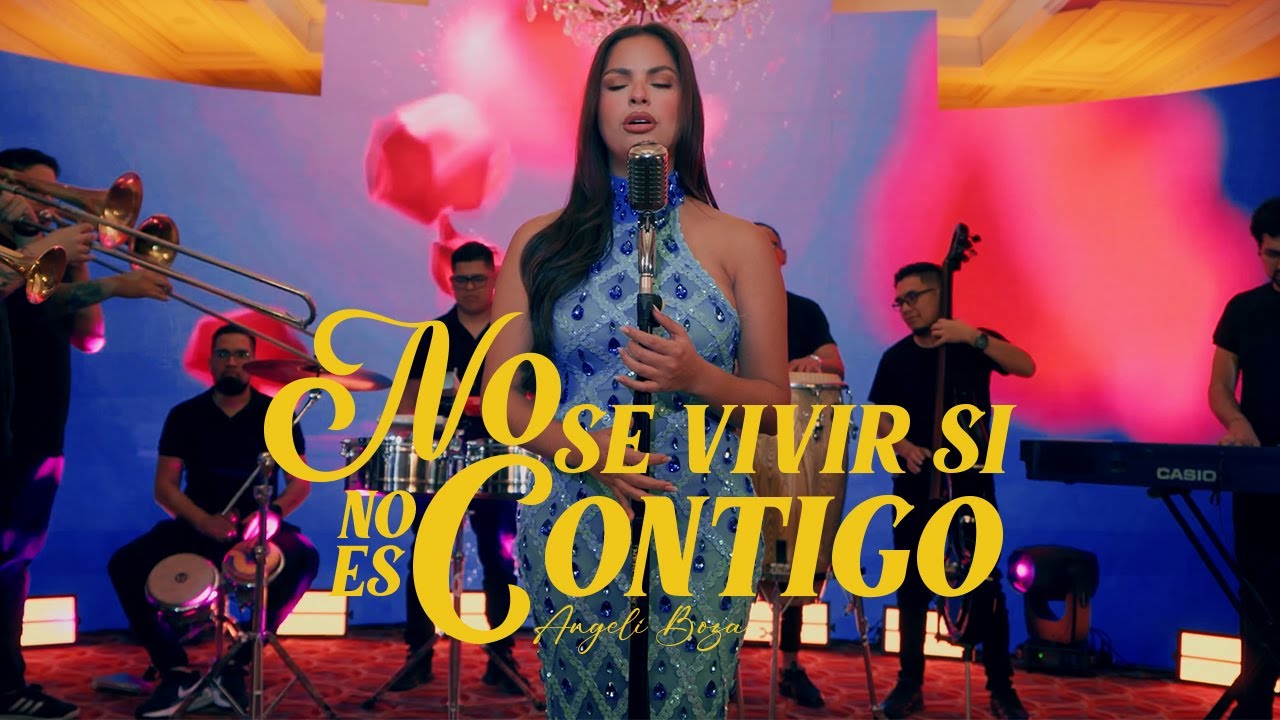 Angelí Boza - No se vivir si no es contigo - YouTube