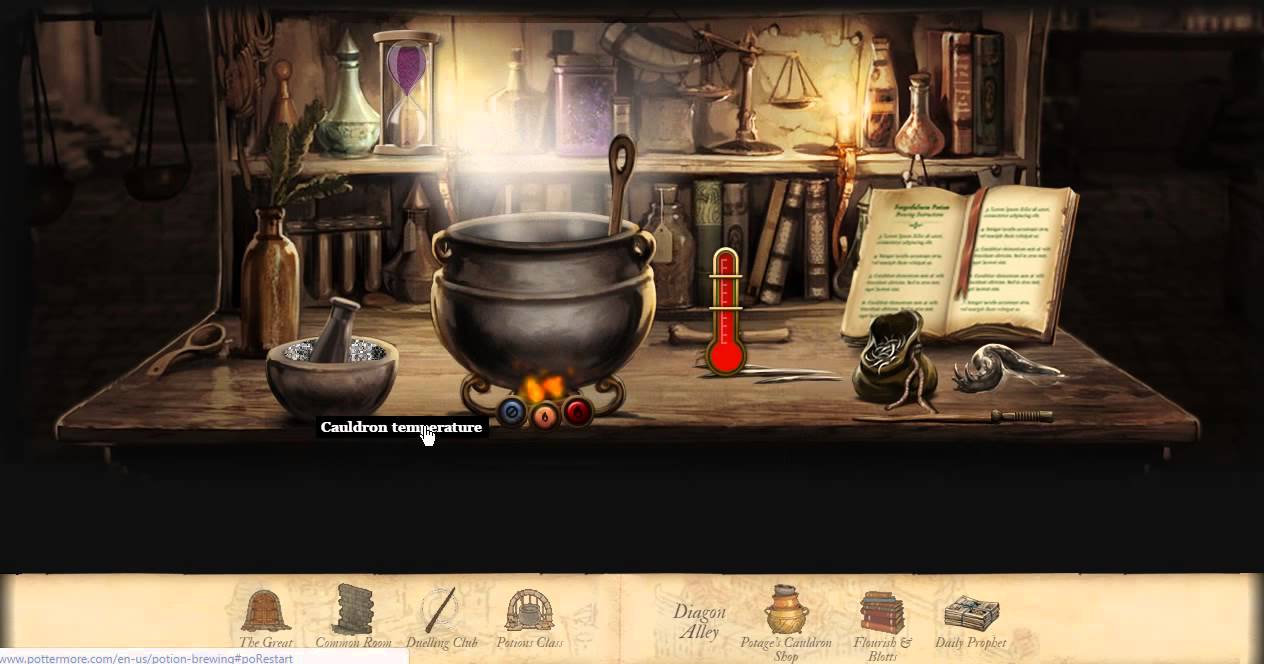 Pottermore - Boil Potion - YouTube