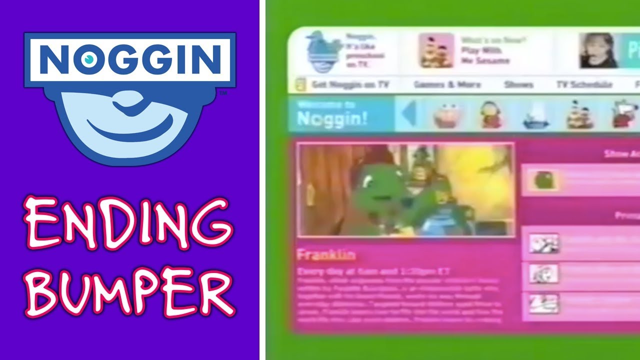 Noggin.com – Ending Bumper: Franklin - YouTube