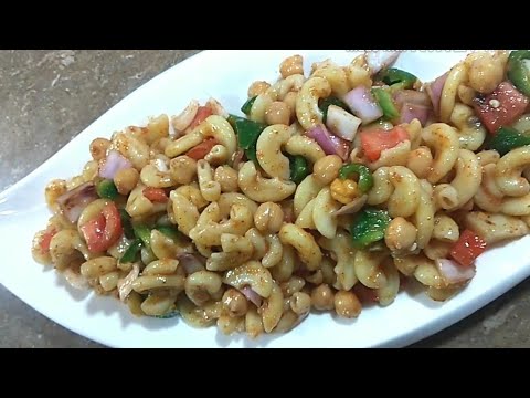 Macaroni Chat Recipe | Ramadan Special Pasta Chat | Iftar Recipe - YouTube