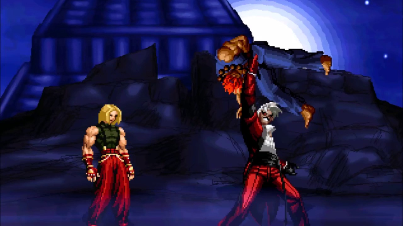 【KOF MUGEN】Omega Adel VS God Rugal (Ultimate Rugal) - YouTube