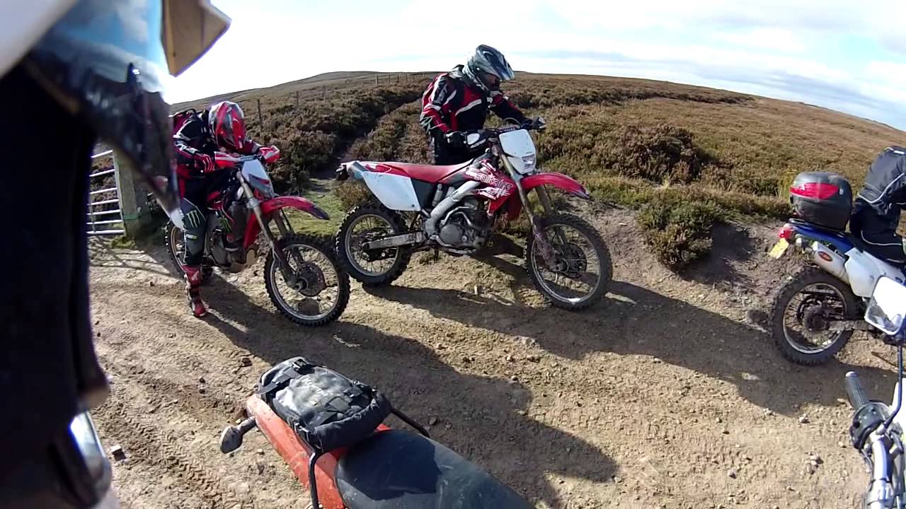 Trail Riding, Slaley Moors / Forest on a KTM 640 Adventure - YouTube