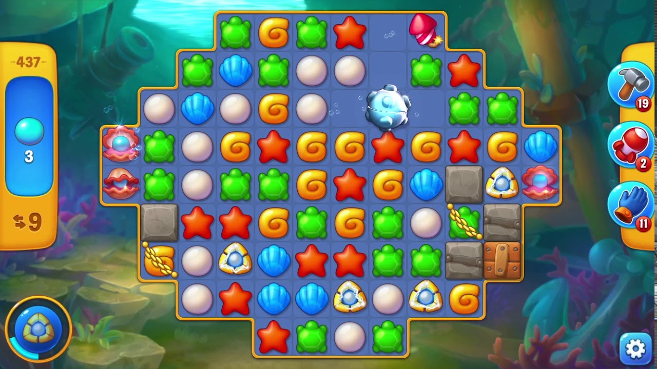 Fishdom Level 437 - YouTube