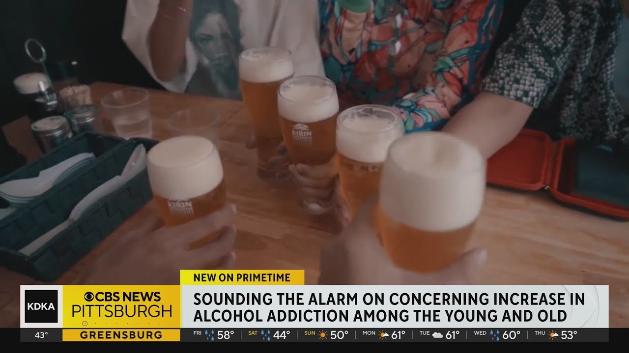 Medical professionals sound alarm about alcohol addiction spike - YouTube
