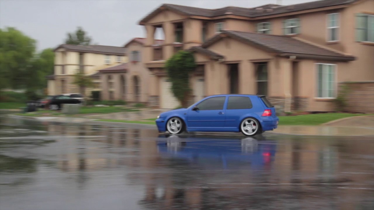 GTI MK4 20th Jazz blue - YouTube