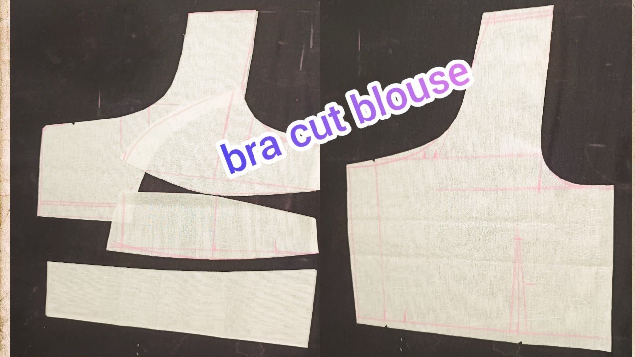 How To Bra cut blouse Cutting || Blouse Cutting And Stitching - YouTube