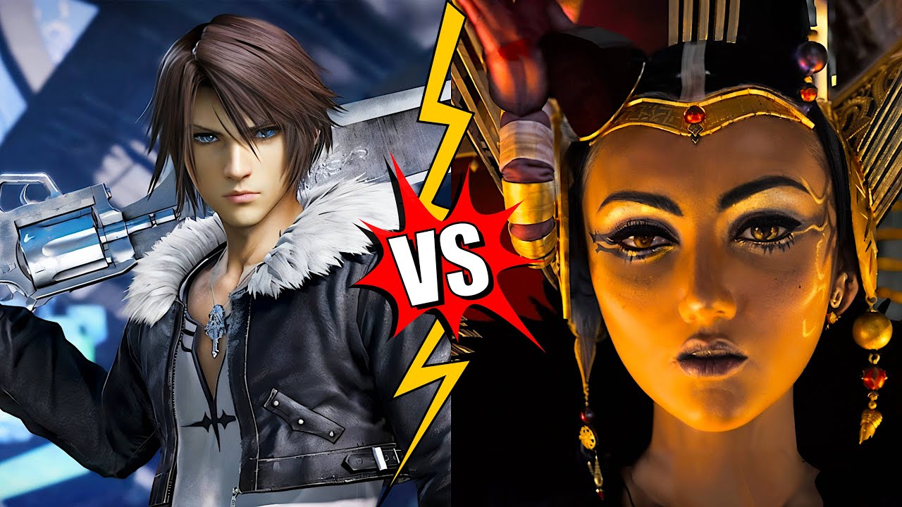 Final Fantasy VIII Remastered | Edea | First Boss Fight (4K) - YouTube