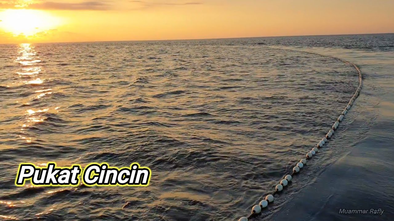 Proses Penangkapan Ikan menjelang malam hari di laut lepas - YouTube