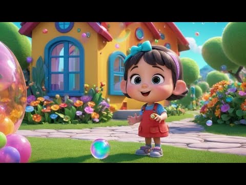 Bubble Machines Go Float Float Float | English Nursery Rhyme | Kids ...