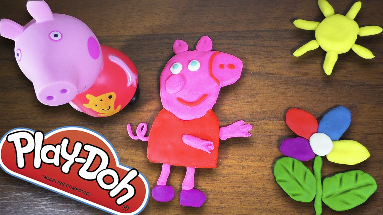 СВИНКА ПЕППА ИЗ ПЛЕЙ ДО (Play Doh Playdough Pig Peppa) - YouTube