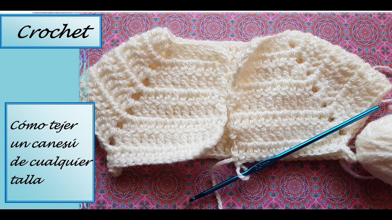 Cómo iniciar un canesú para cualquier talla y con cualquier hilo o lana ...