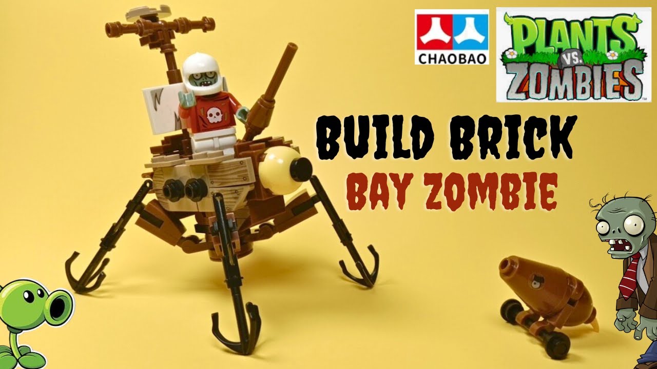 Unboxing & Speed Build Plants vs Zombies: Bay Zombie (Lego Alternative ...