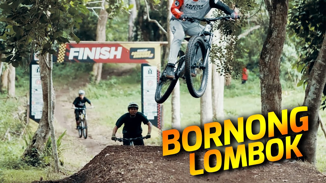 COBAIN TREK SEPEDA ENDURO DI LOMBOK NTB // BORNONG BIKE PARK - YouTube