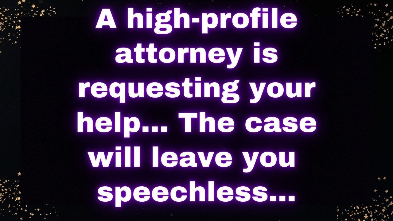 🔥 A High-Profile Attorney Is Requesting Your Help! The Case Will Leave ...