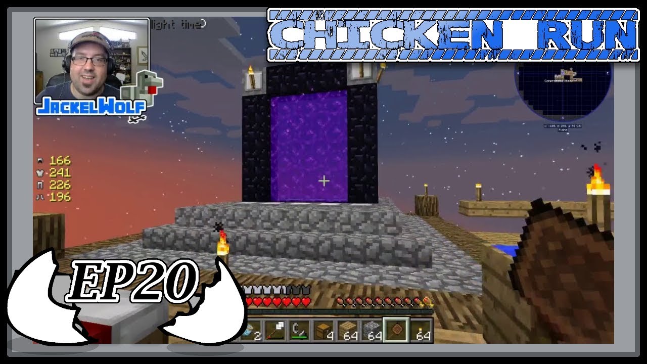CHICKEN RUN - EP20 - EVERY CHICKEN IN SKY FACTORY 3 - YouTube