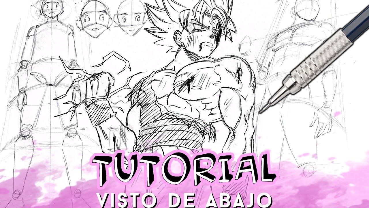 COMO DIBUJAR PERSONAJES VISTOS DESDE ABAJO (PERSPECTIVA) | Why So Gurin ...