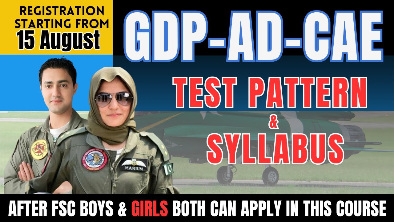 PAF 2025 Registration |GDP,AD,CAE | PAF 2025 initial Test Preparation ...