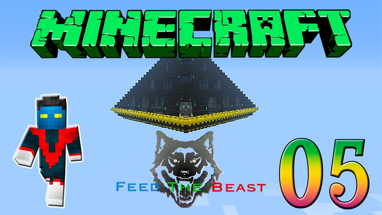 Minecraft Feed the Beast #5 - Geothermal Generator - YouTube