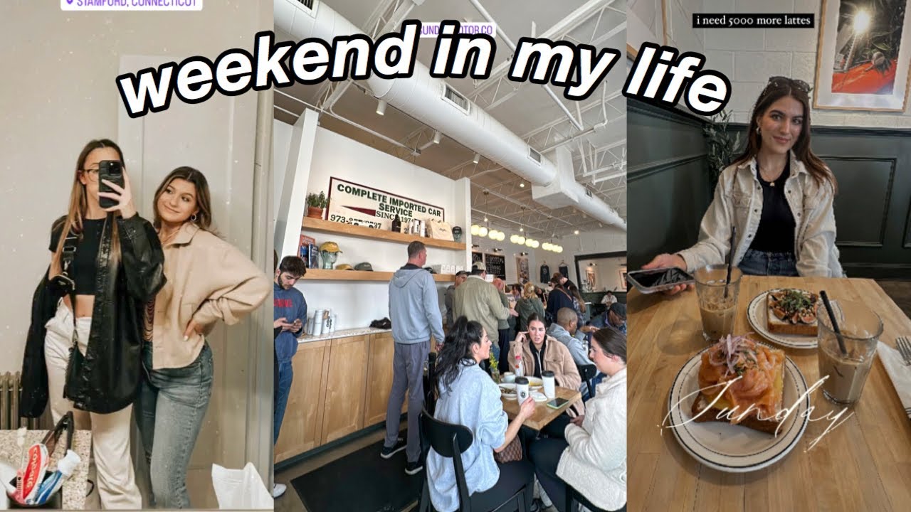 WEEKEND IN MY LIFE 2023 VLOG: sunday brunch, NYC day trip, huge ...
