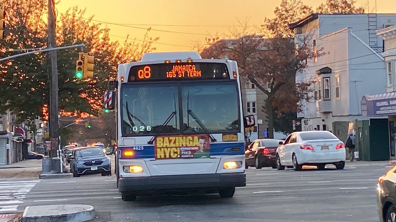 MTA Bus Onboard: 2009 Orion VII NG HEV #4625 on the Q8 - YouTube