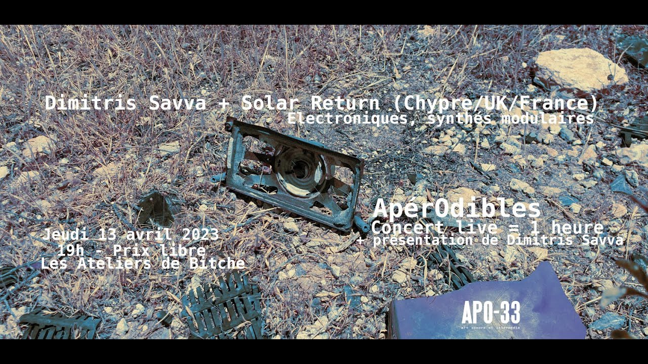 DImitris Savva talk & live with Solar Return, Jenny Pickett & Julien Ottavi - YouTube